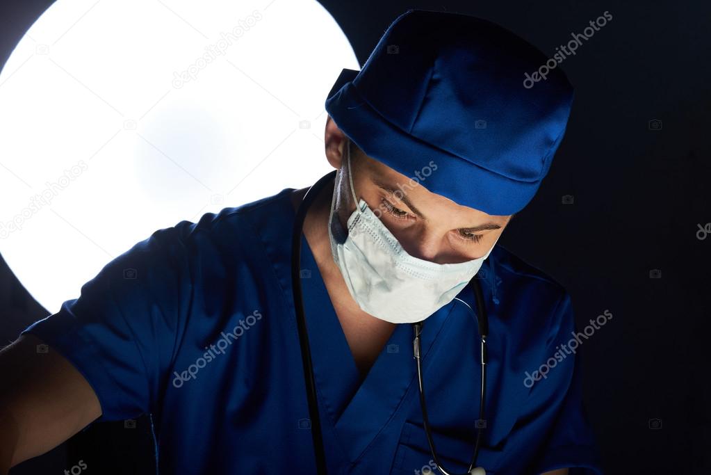 Doctor focus on operation — Stock Photo © dimarik #115262462