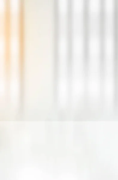 Clean white office desk blurry. Background wallpaper - Stock Image ...