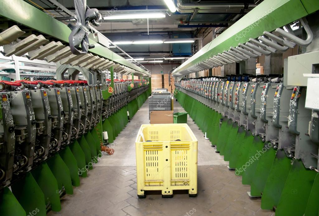 Textile industry - Weaving and warping – Stock Editorial Photo © moreno ...