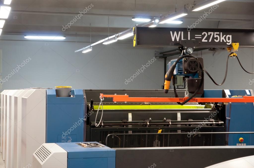 Printing plant - Offset press machine Stock Photo by ©moreno.soppelsa ...