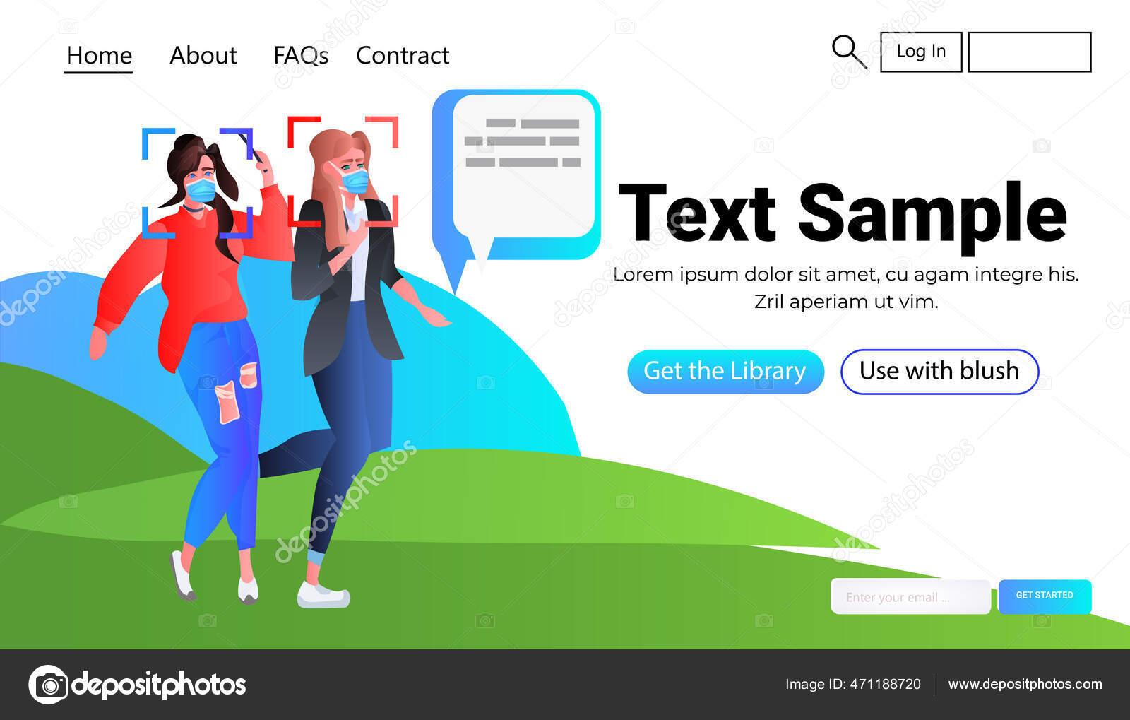 Detection and identification people in masks using mobile chatting app ...