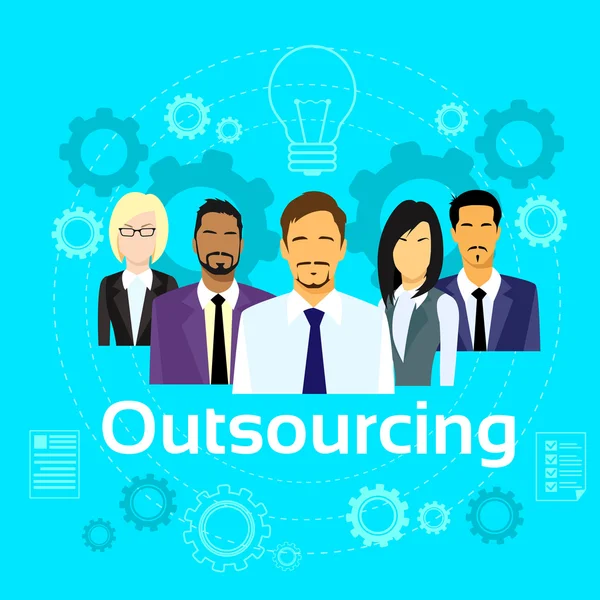 ᐈ Outsourcing icons stock vectors, Royalty Free outsource illustrations ...