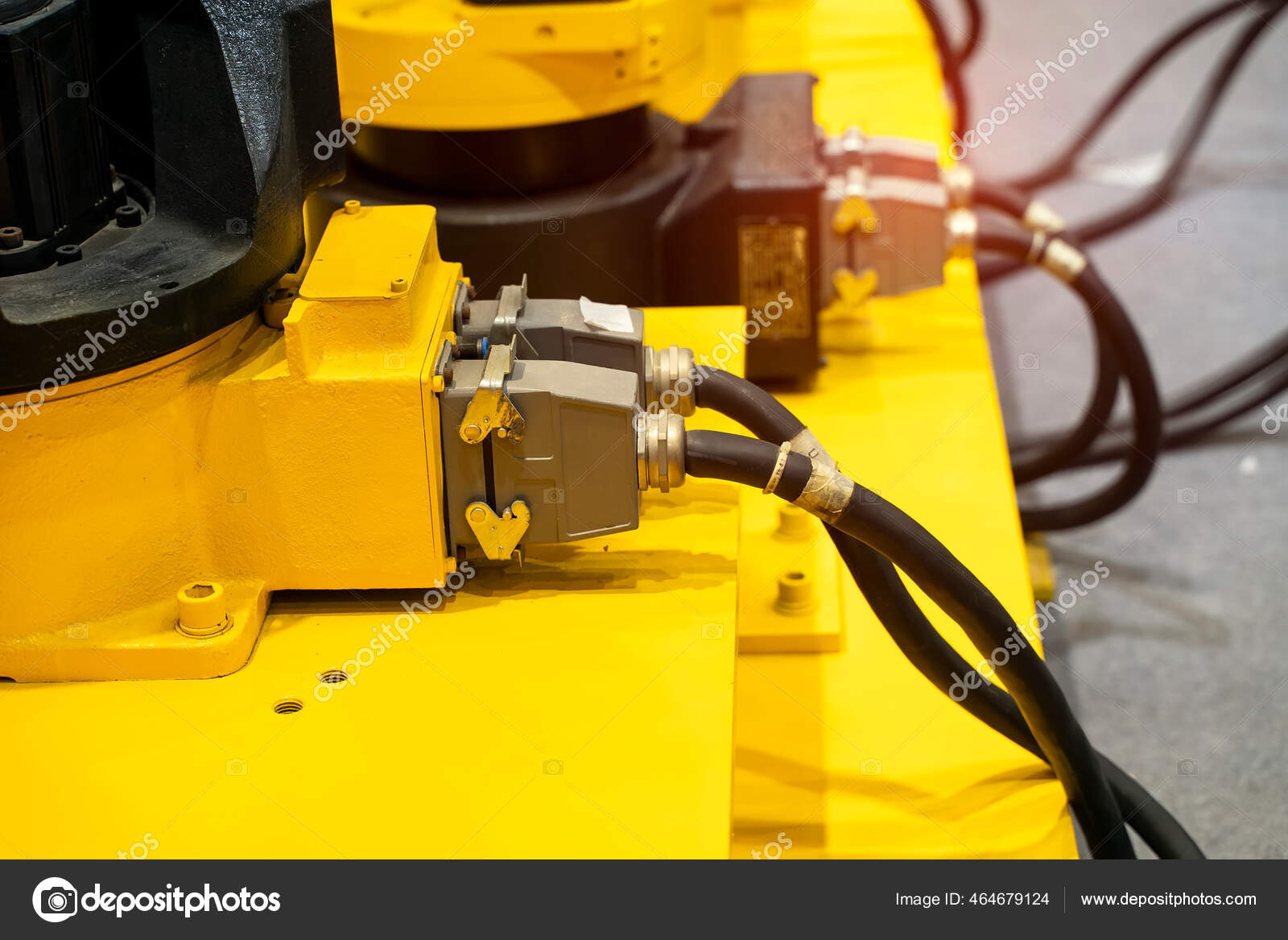 Robot Weld Connector Wiring Machine Industrial Stock Photo by ©firefox ...