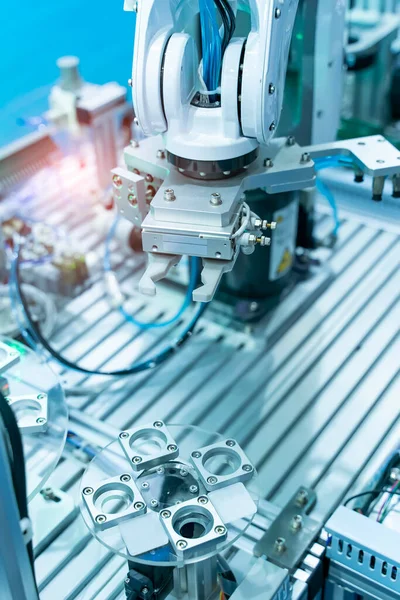 Robotic Pneumatic Input Robot Handle Grip Handle — Stock Photo ...