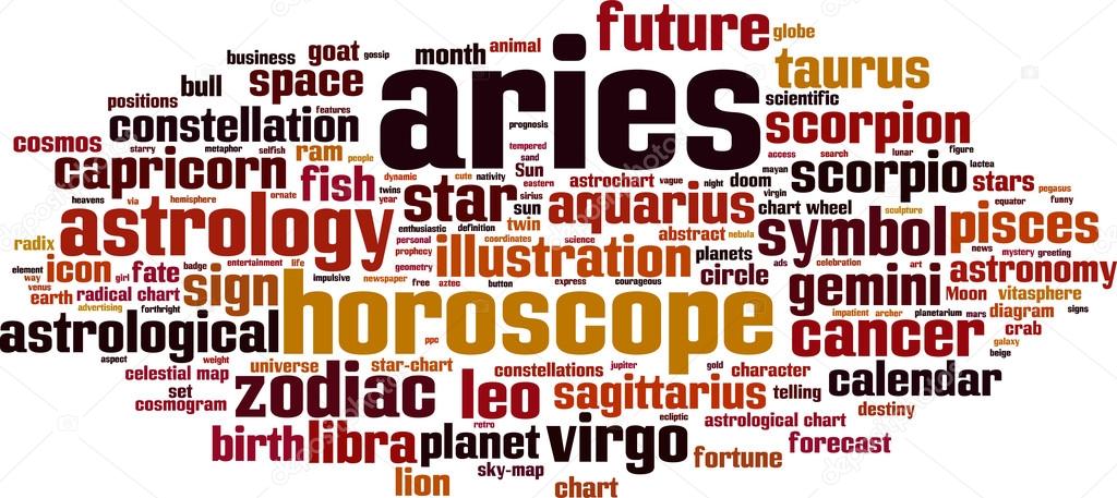 Aries word cloud Stock Vector Image by ©Boris15 #110501702