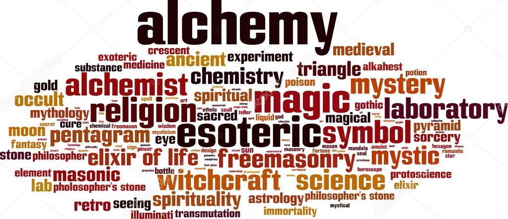 Alchemy word cloud Stock Vector Image by ©Boris15 #124467784