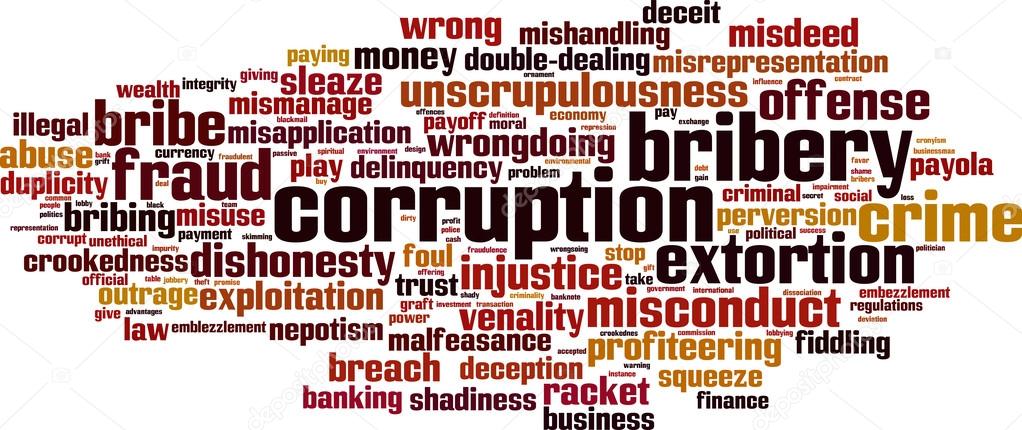Corruption word cloud Stock Vector Image by ©Boris15 #57929307