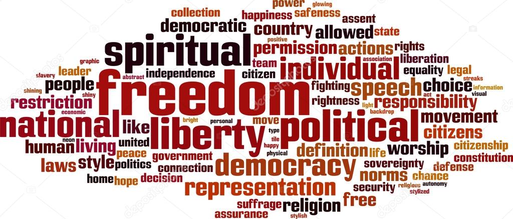 Freedom word cloud Stock Vector Image by ©Boris15 #58181949