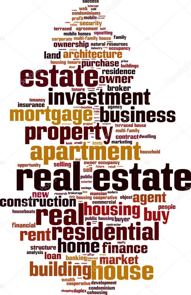 Real estate word cloud Stock Vector Image by ©Boris15 #62471533