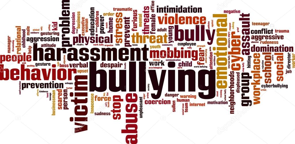 Bullying word cloud Stock Vector Image by ©Boris15 #71967083