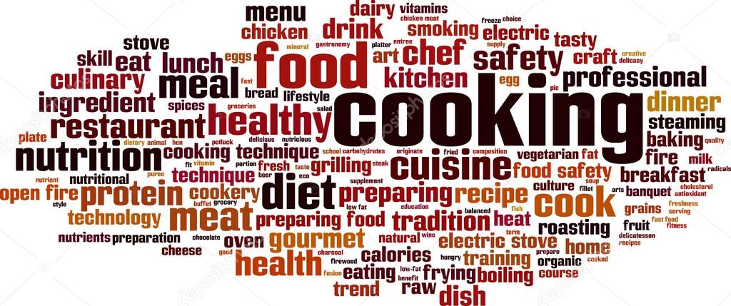 Cooking word cloud Stock Vector by ©Boris15 89400484