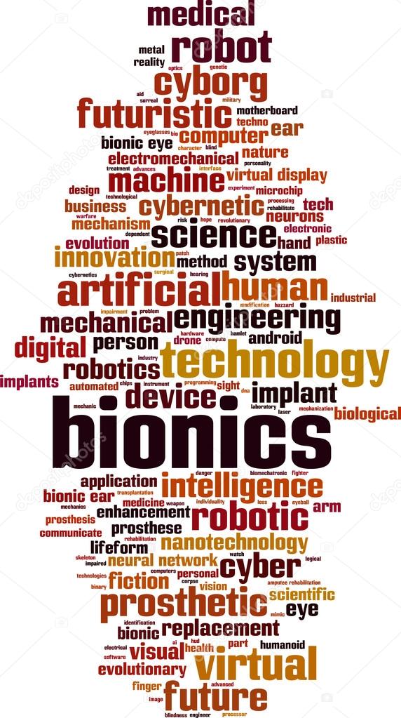 Bionics word cloud Stock Vector by ©Boris15 #96161740