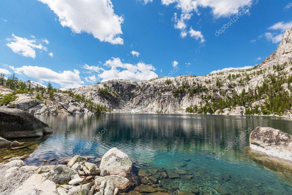 Beautiful Alpine lakes wilderness area ⬇ Stock Photo, Image by ...