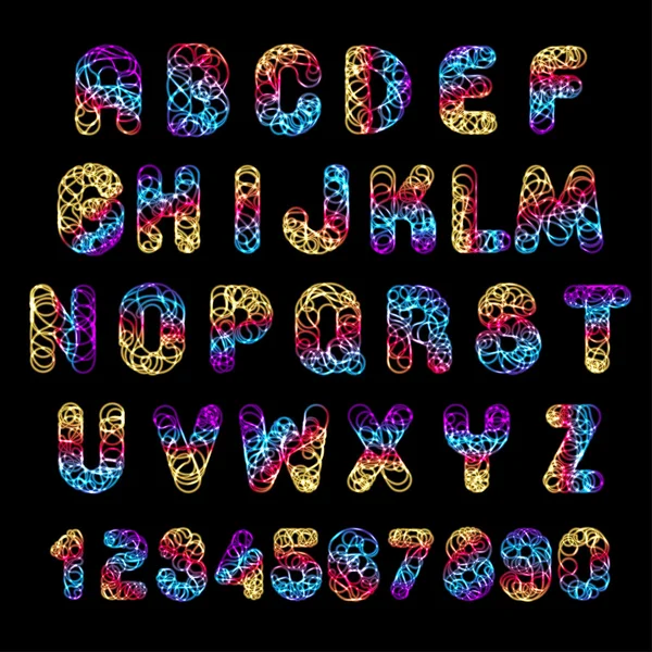 Twisted letters Vector Art Stock Images | Depositphotos