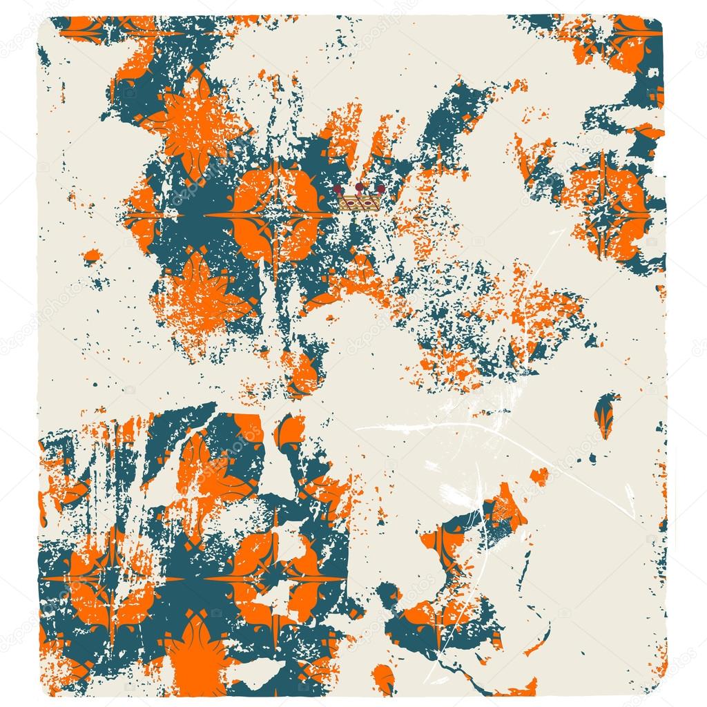 Vector background material - pattern worn cover Stock Vector Image by ...