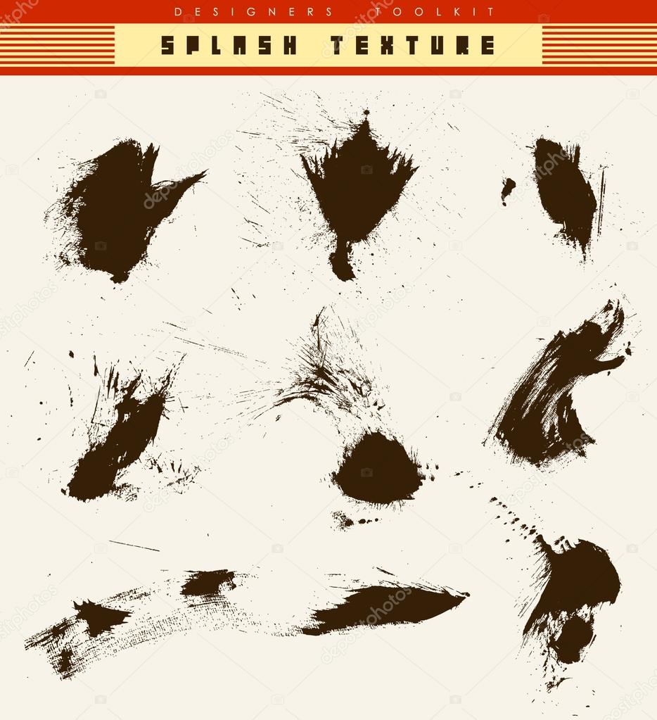 Vector background material-Splash ink Stock Vector Image by ©wenjun3005 ...