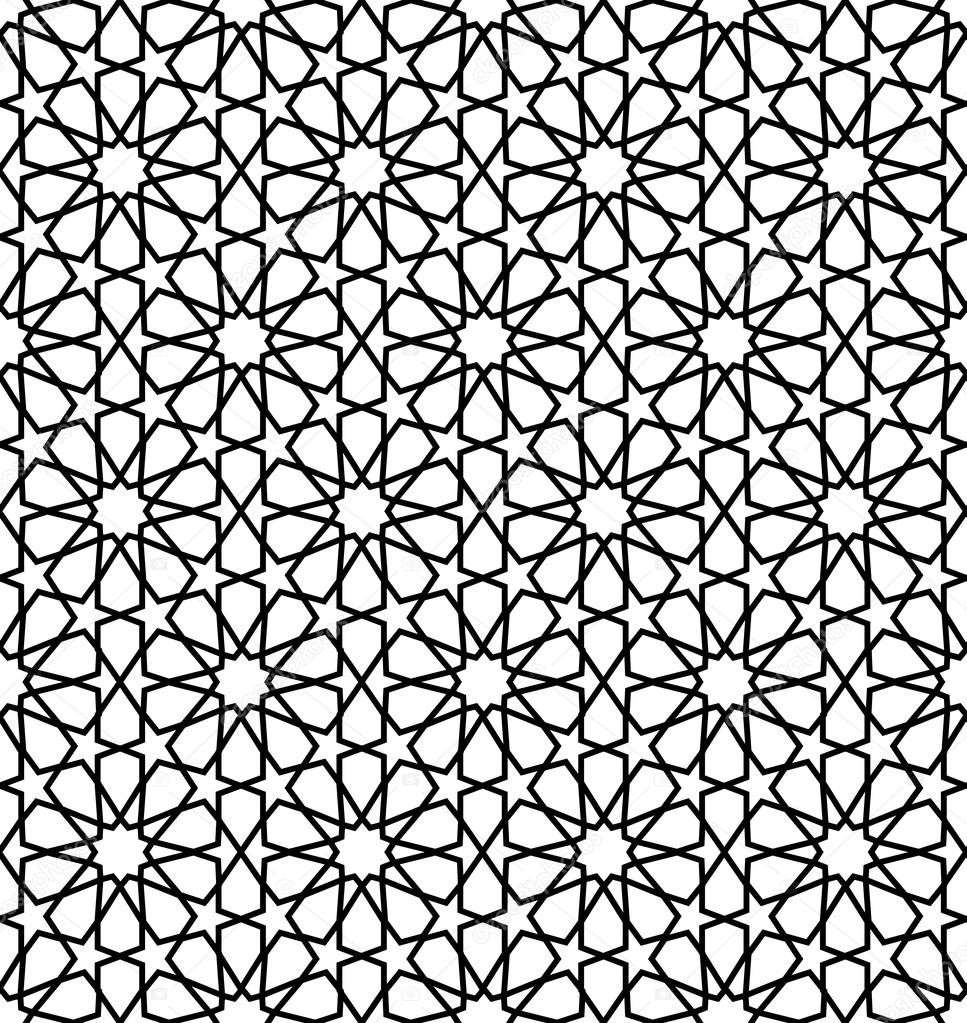 Moroccan zellige seamless Stock Vector by ©Nataly-Nete 100336414