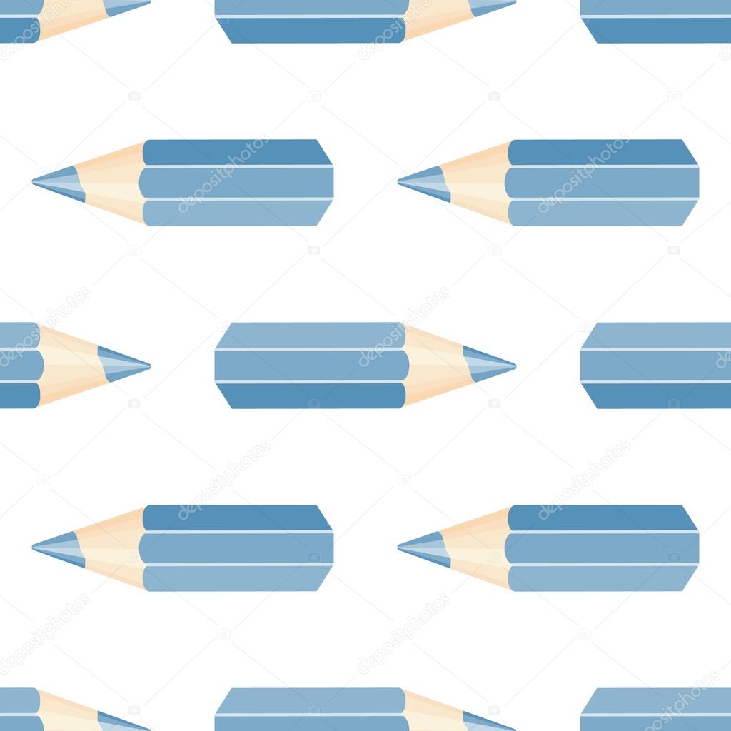 Pencil seamless isolated Stock Vector by ©Nataly-Nete 103833790