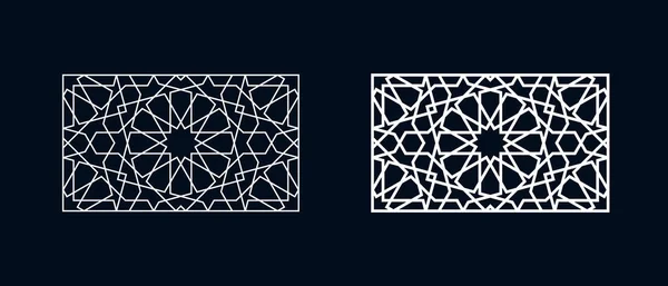 Islamic pattern for laser cutting Stock Vector by ©Nataly-Nete 447595162