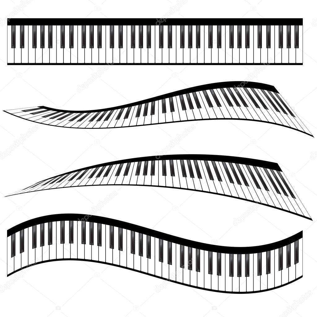 Piano keyboards Stock Vector Image by ©Nataly-Nete #78518520