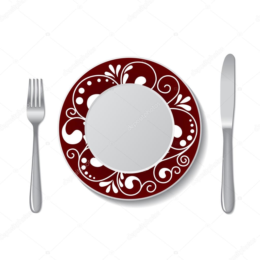 Plate design Stock Vector Image by ©Nataly-Nete #82724422