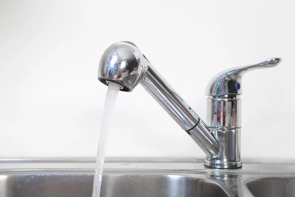 Open water faucet — Stock Photo © gdolgikh #5729930