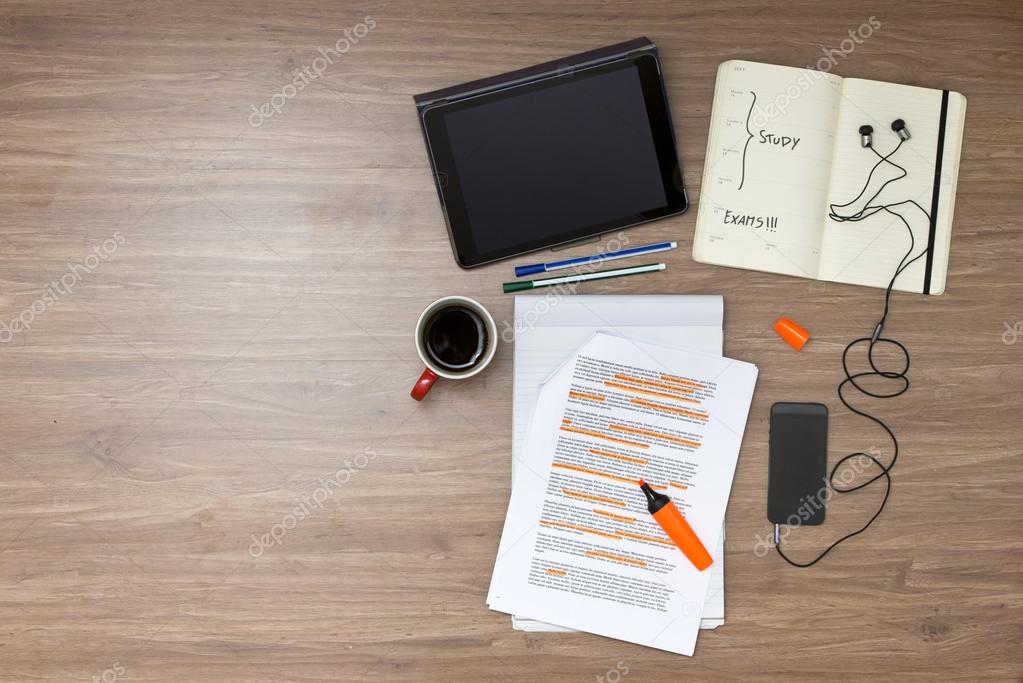 Study and educted related items — Stock Photo © Corepics #62425173