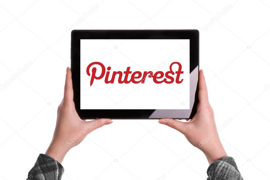 Pinterest Logo On Digital Tablet – Stock Editorial Photo ...