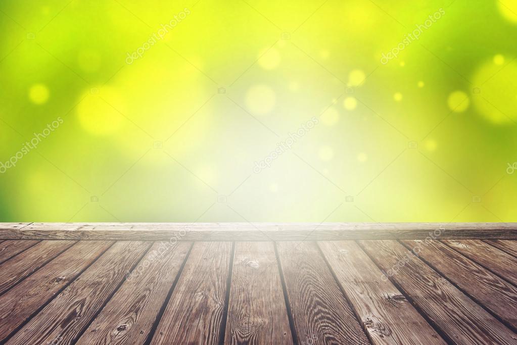 Empty Wooden Deck Stock Photo by ©stevanovicigor 80848776