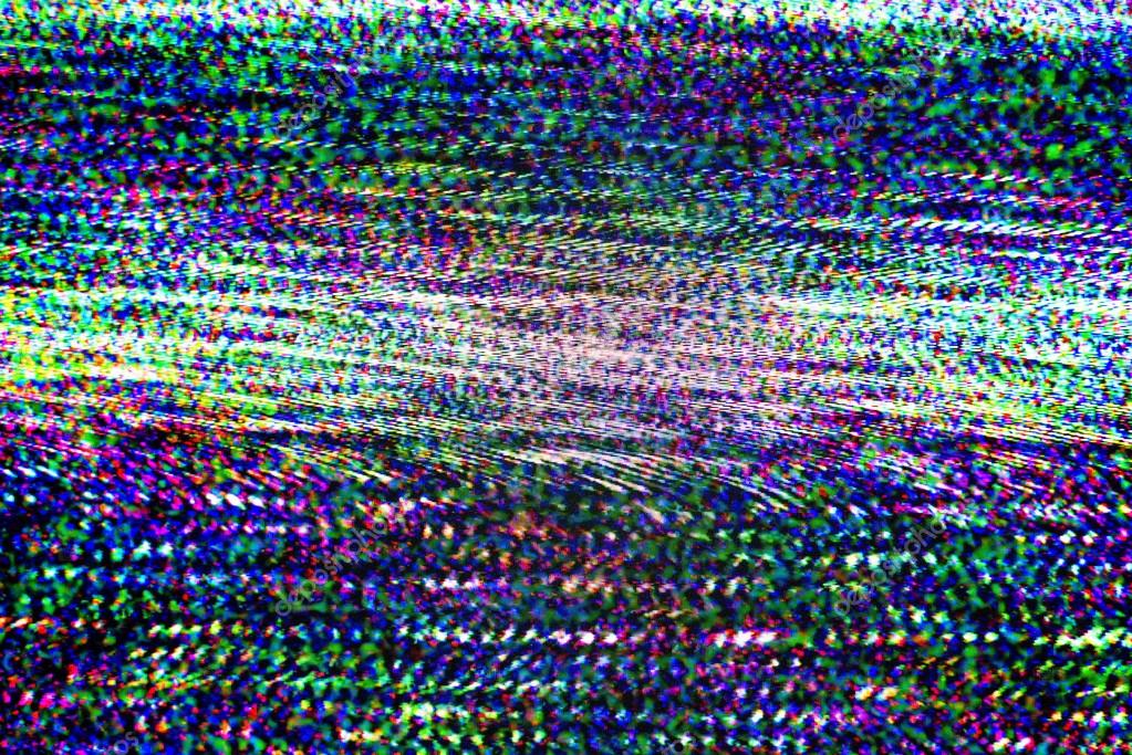 Color Static Television