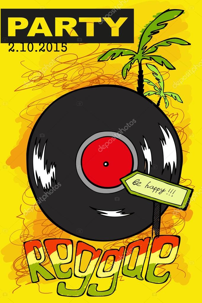 Reggae poster Stock Vector Image by ©aglia83 #85518028