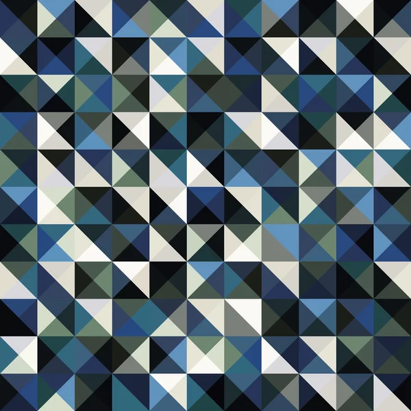 Seamless blue geometric pattern with triangles — Stock Vector © lazun37 #31214517