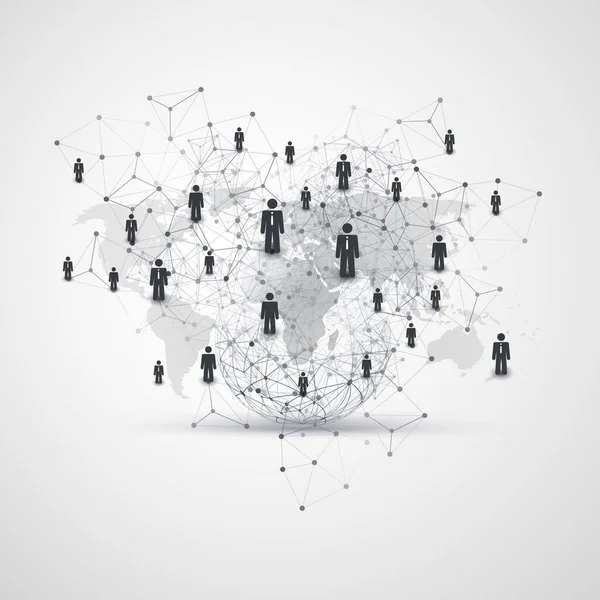 Image vectorielle Réseaux Connexions D'affaires Conception Concepts ...