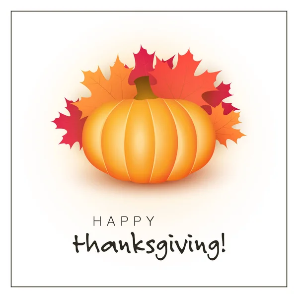 Happy Thanksgiving Card Design Template Stock Vector by ©bagotaj 215725788