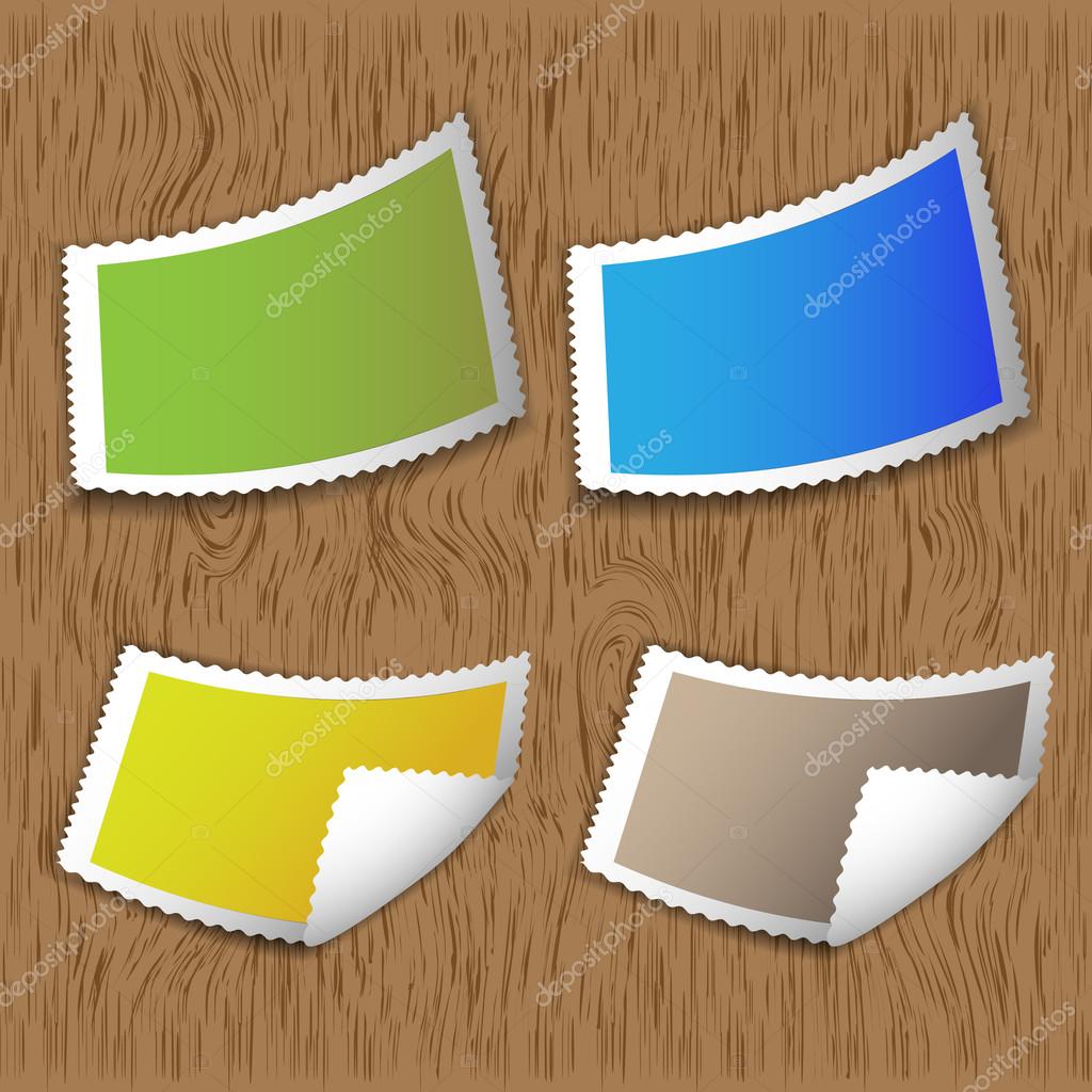 Blank Labels, Stickers Stock Vector by ©bagotaj 57524567