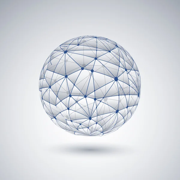 Globe Design - Networks — Stock Vector © bagotaj #34139669 Globe Design - Networks — Stock Vector © bagotaj #34139669