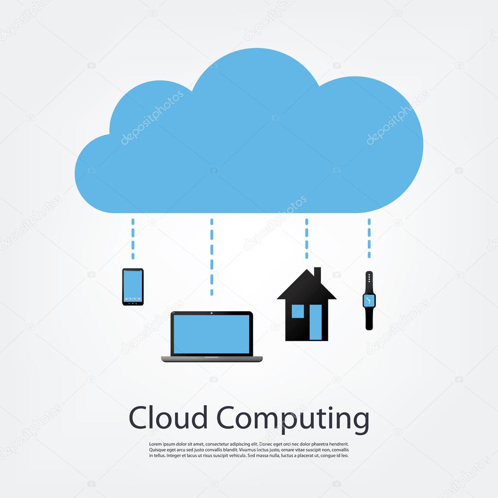 Cloud Computing and IoT Concept Design — Stock Vector © bagotaj #87860070 Cloud Computing and IoT Concept Design — Stock Vector © bagotaj #87860070
