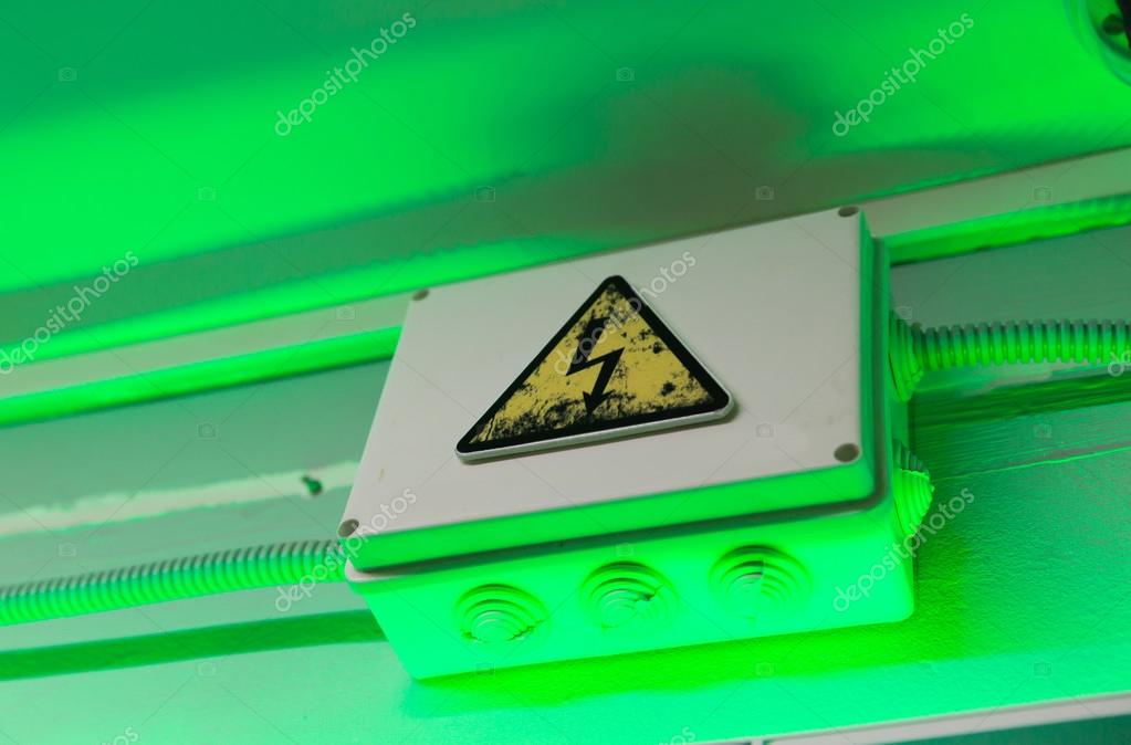 Electricity warning box Stock Photo by ©Nomadsoul1 118482238