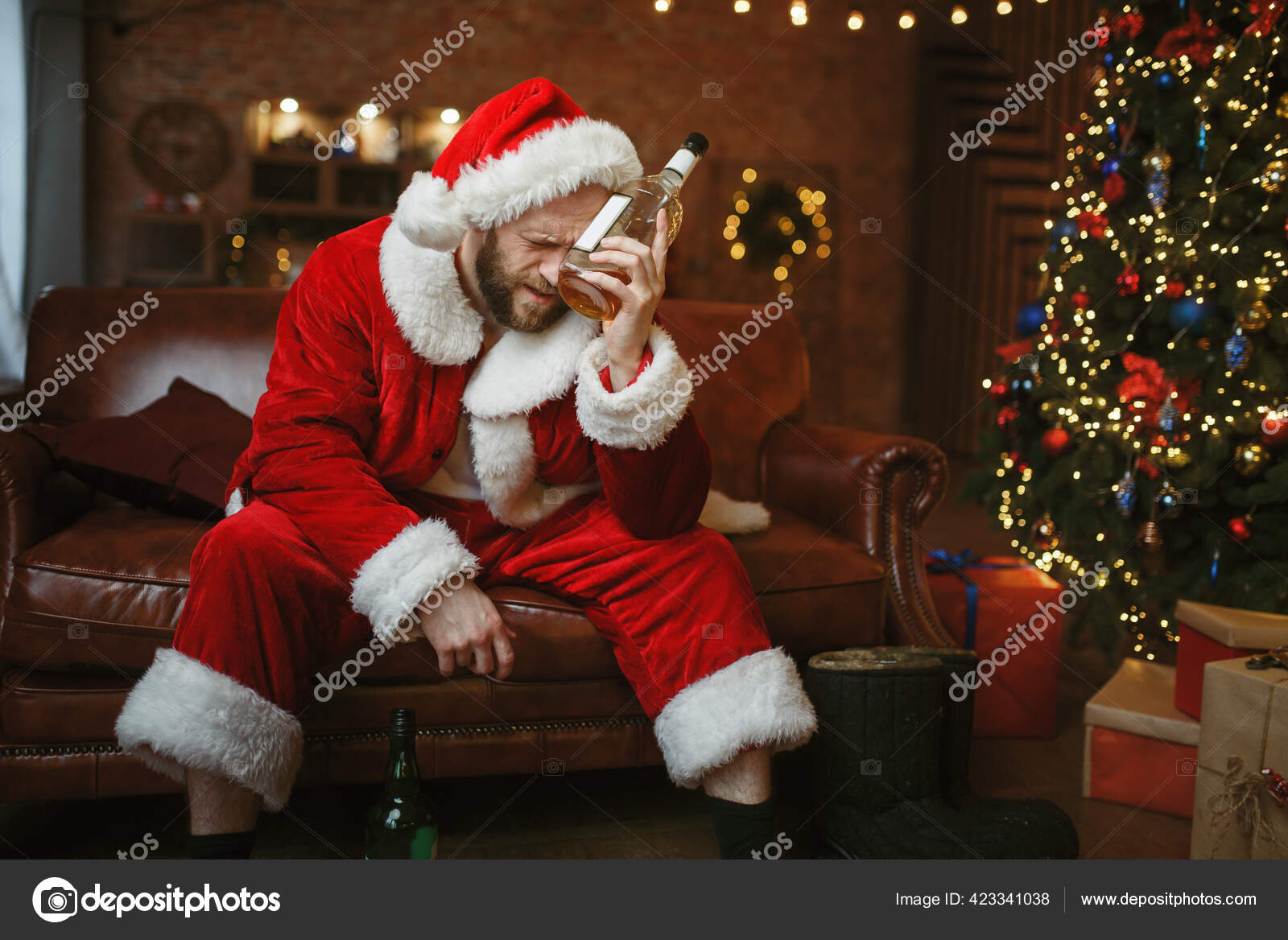 Bad Santa Drunk