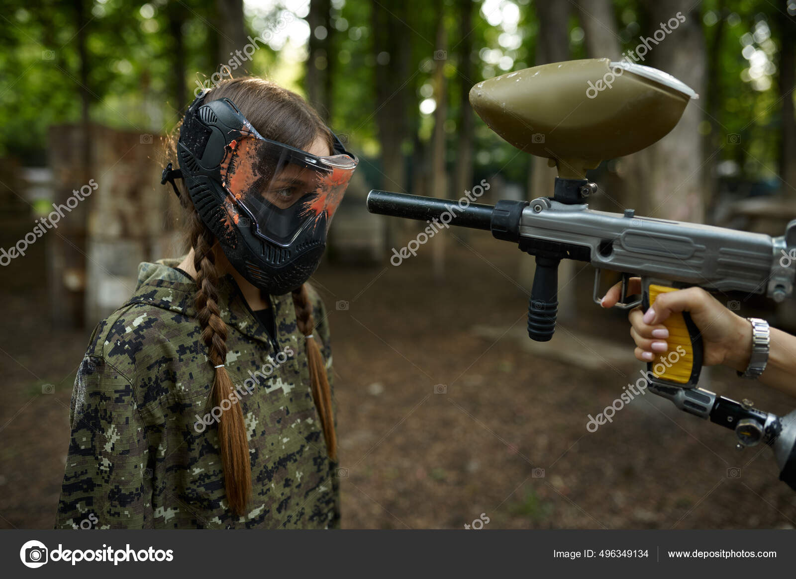 Paintball Guns And Masks