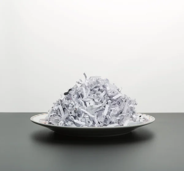 Heap of white shredded papers — Stock Photo © Nomadsoul1 #54787323