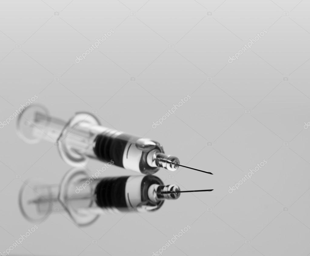 Syringe with injection Stock Photo by ©Nomadsoul1 55976101