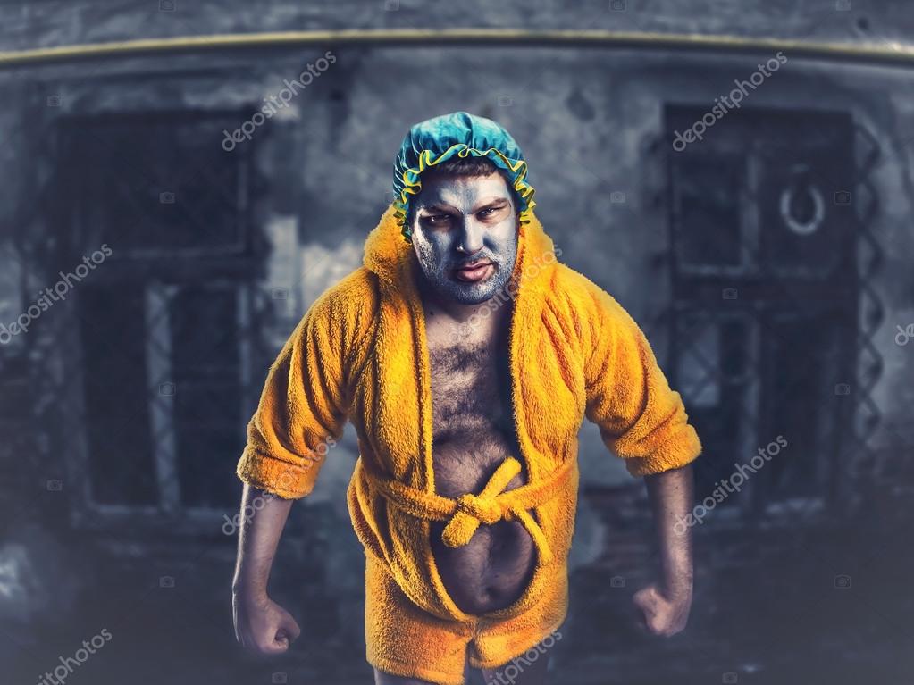 Strange man — Stock Photo © Nomadsoul1 #60370111