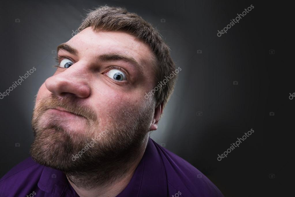 Frustrated man face — Stock Photo © Nomadsoul1 #80920960