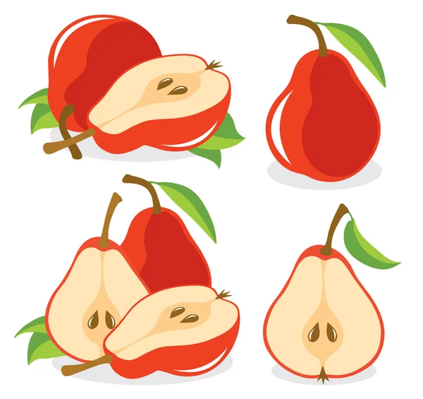 354 illustrations de Poires rouges | Depositphotos