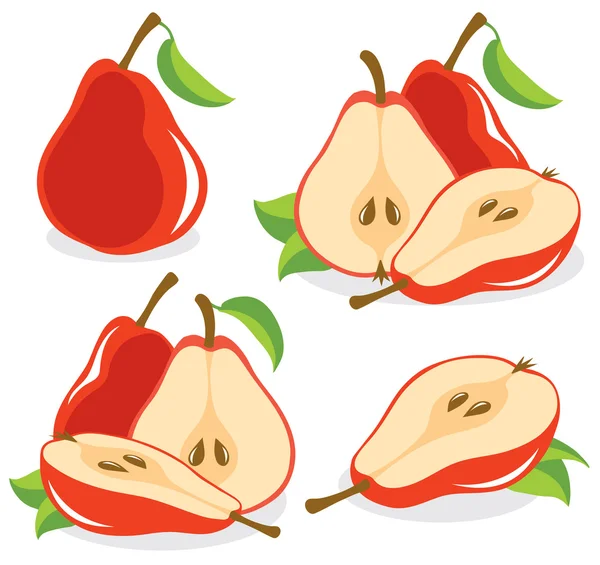 354 illustrations de Poires rouges | Depositphotos