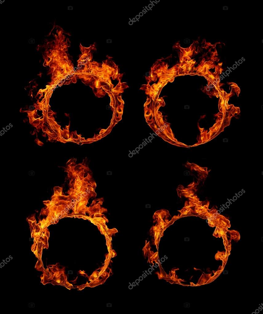 Set Ring of fire Stock Photo by ©and-rey 57176003