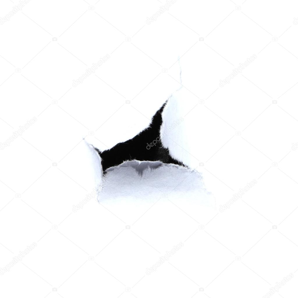 Hole in Paper Stock Photo by ©and-rey 57177937