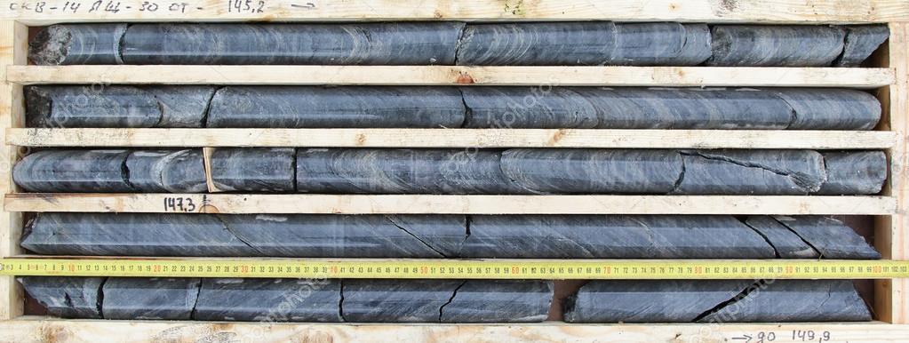 Borehole core with rock Stock Photo by ©zelenka68 104012140