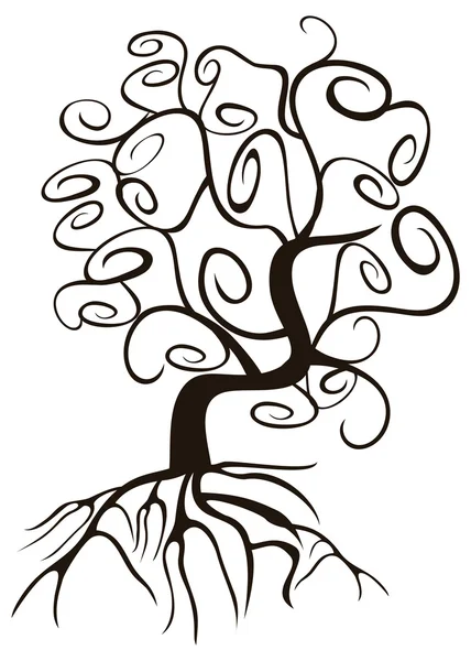 Trees with roots Stock Vector Image by ©huhulin #43026721